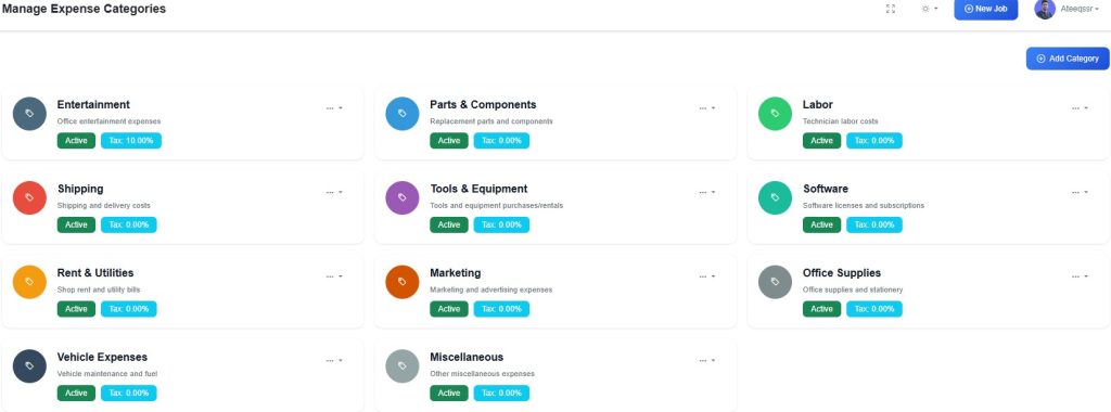 RepairBuddy Expense Module – Track Job Costs & Maximize Repair Shop Profit