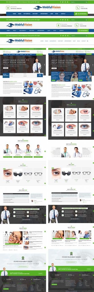 Optometrist WordPress Theme - Best WP Theme for Optometry, Optician Store