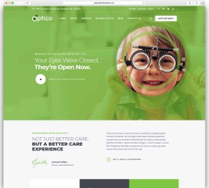 10+ Best Optometry WordPress Themes 2025 – Webful Creations Vision