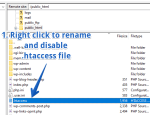 How to Disable .htaccess File on Your Web Server - Webful Creations Vision