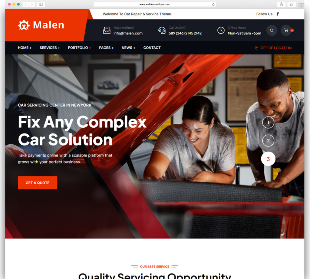 24 Best Automotive WordPress Themes 2024 Archives – Webful Creations