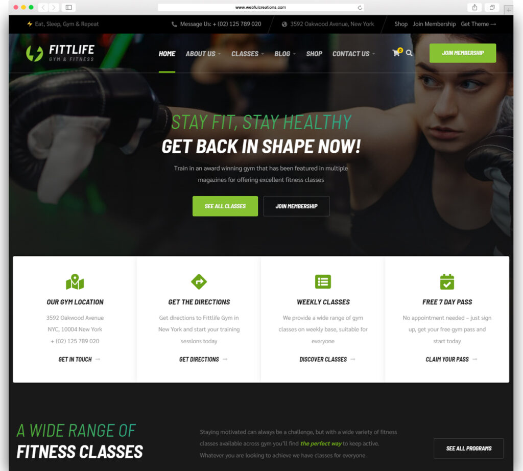 29 Best WordPress Fitness Themes 2024 Archives – Webful Creations