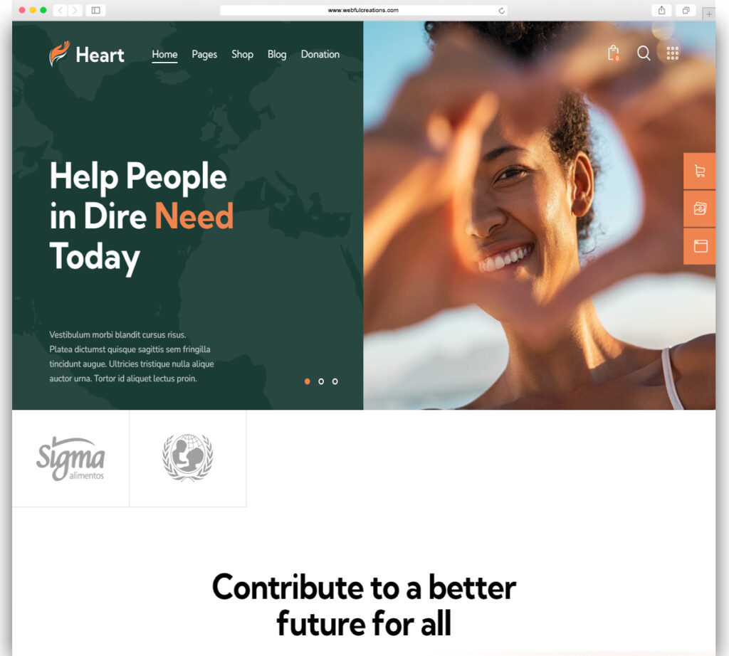 Best Non-Profit, Fundraising and Charity WordPress Themes – Webful ...
