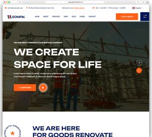 51+ Best Construction WordPress Themes – Webful Creations Vision
