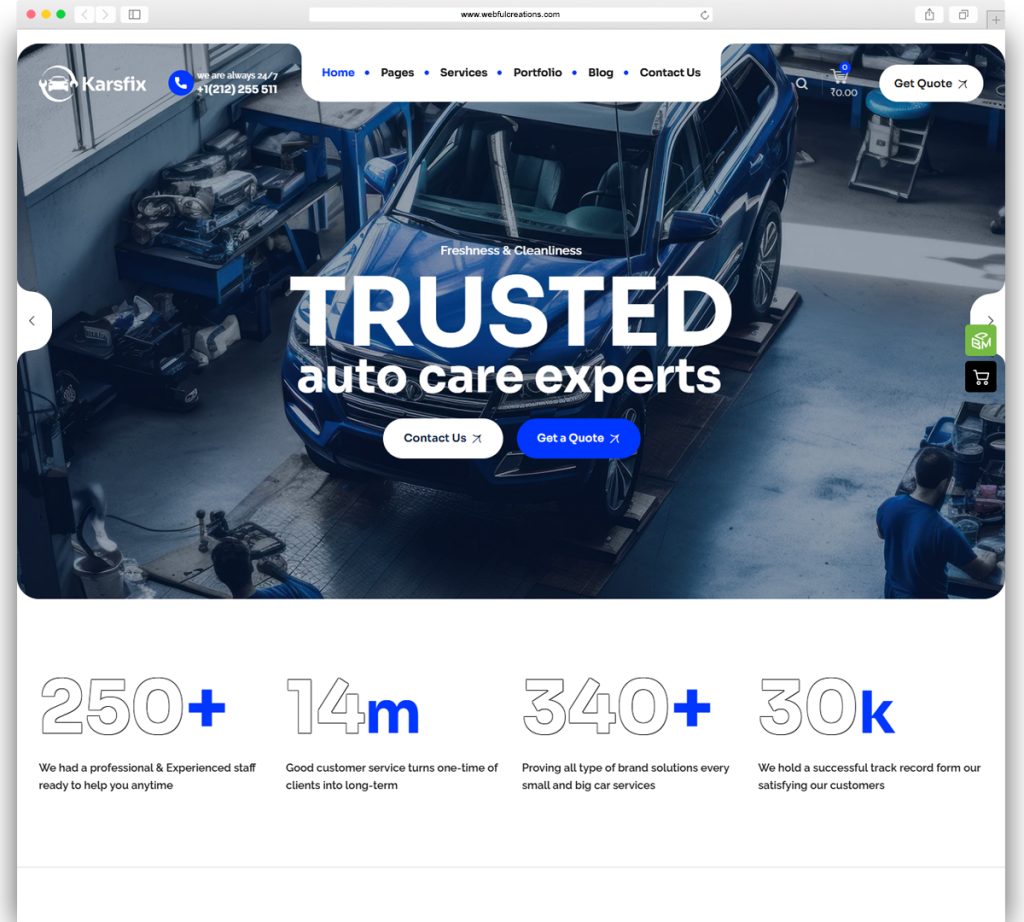 68+ Best Automotive WordPress Themes 2025 Archives – Webful Creations ...