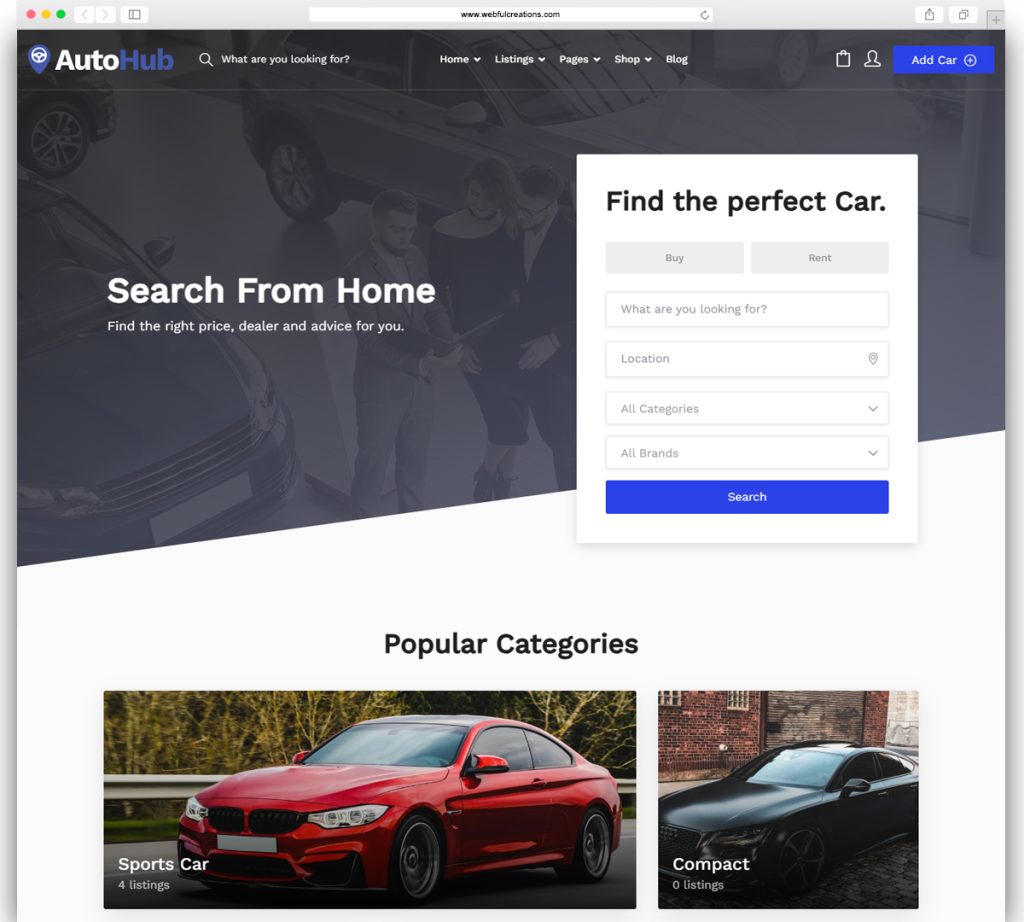 68+ Best Automotive WordPress Themes 2025 Archives – Webful Creations ...