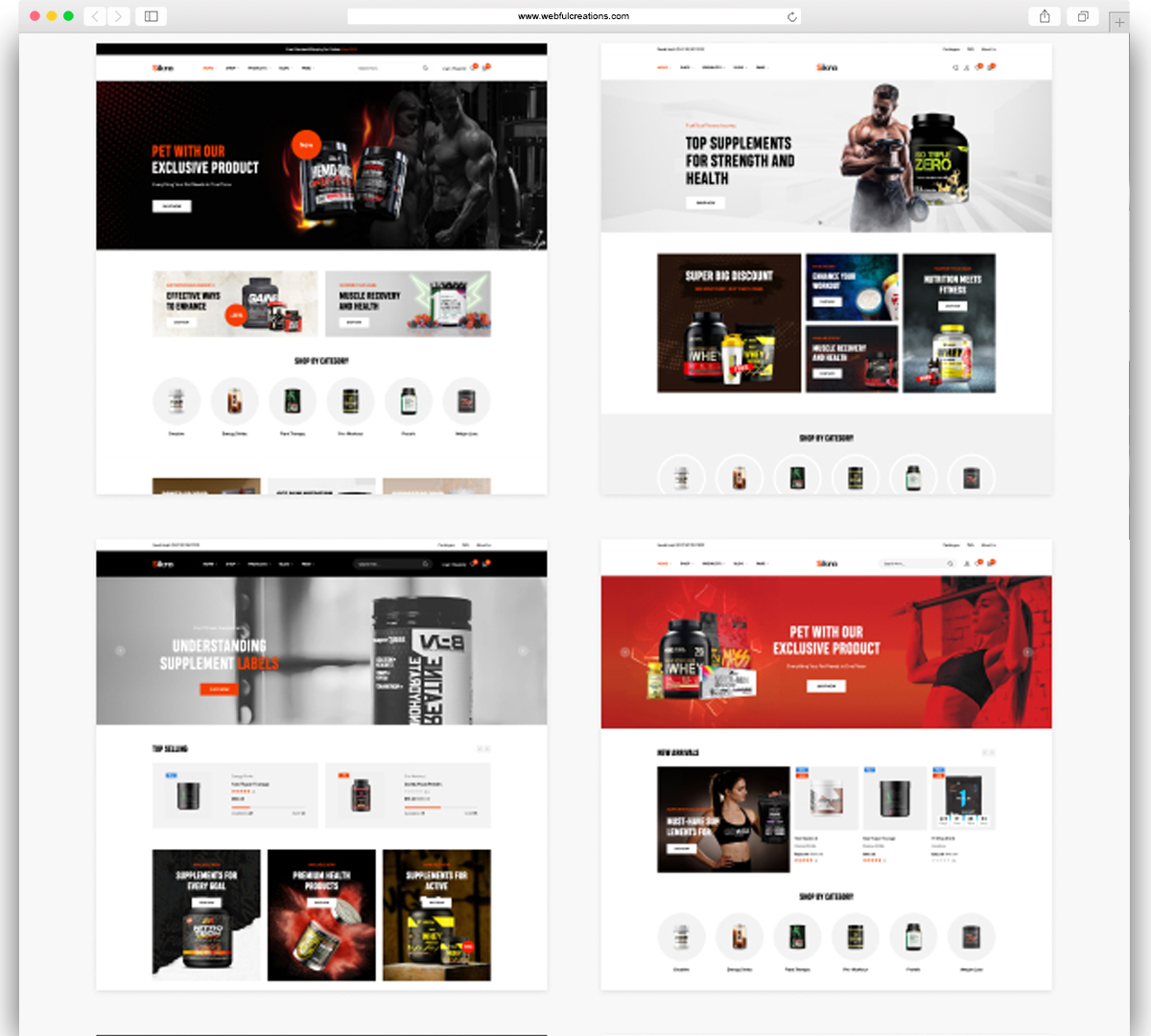 Sikra – Supplement & Nutrition Store WordPress Theme - Webful Creations ...