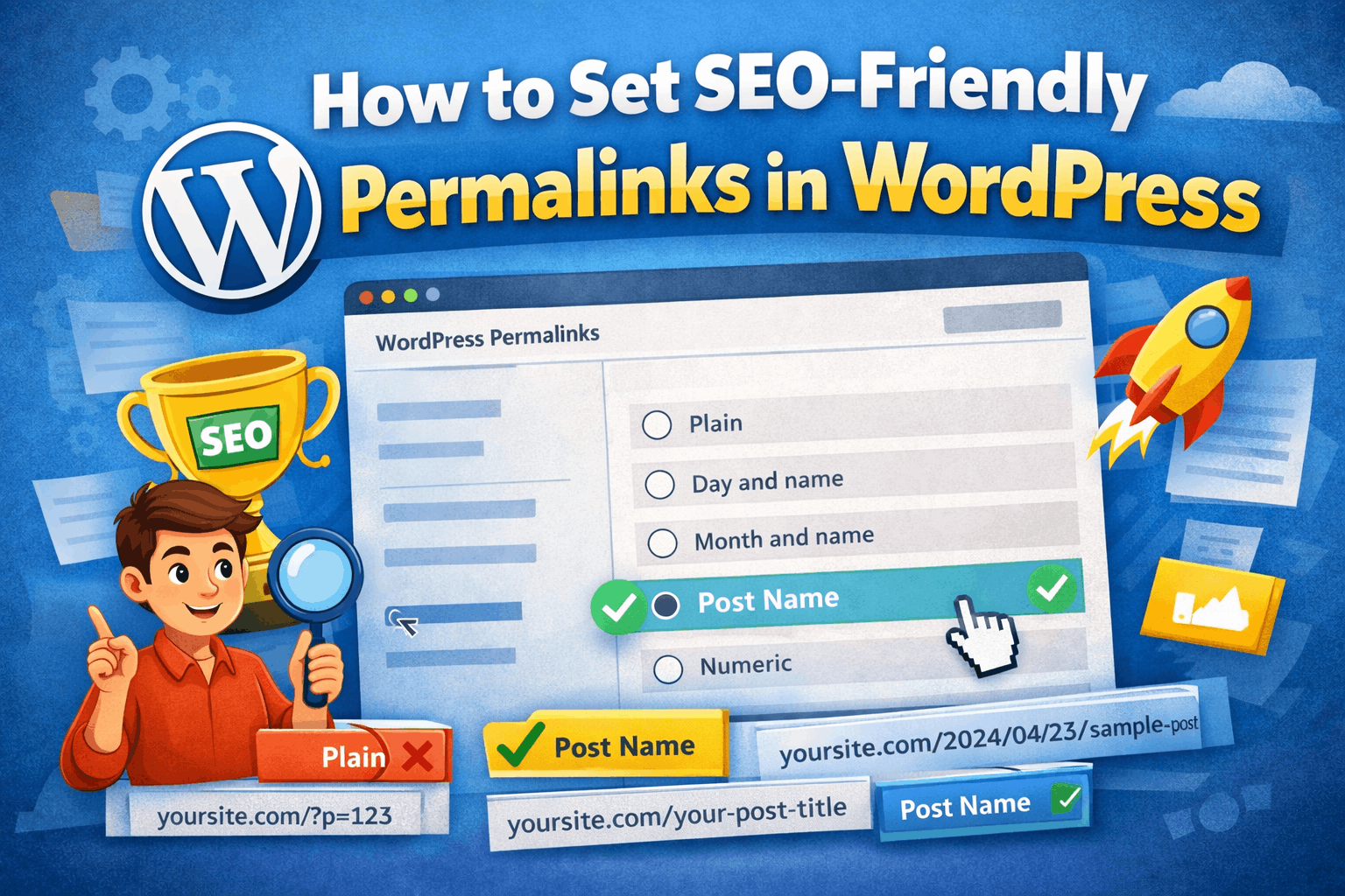 How to Set SEO Friendly Permalinks in WordPress (Best Structure Guide)